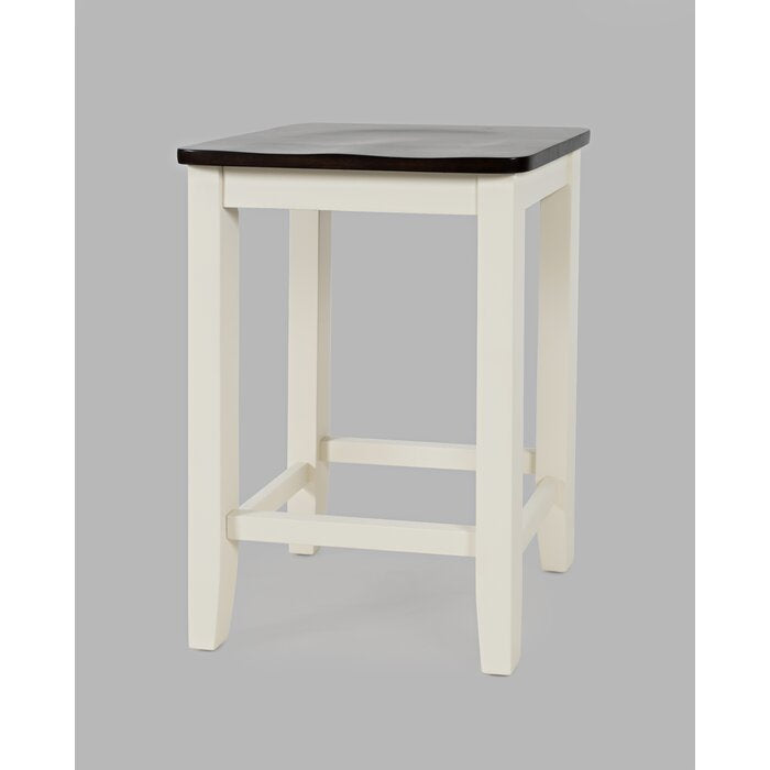 Set of 2 - Jagger Solid Wood 24" Counter Stools, White (#K5550 ...