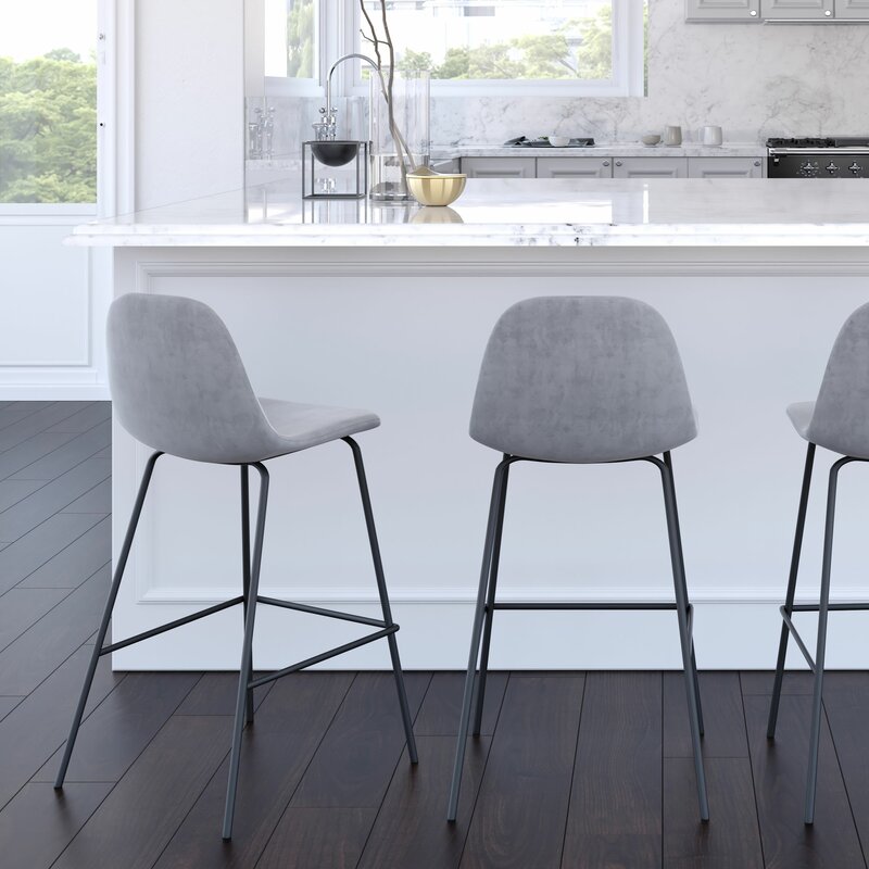 Kody Upholstered Bar & Counter Stool (Set of 2) CA226 – Salvage & Co Indy
