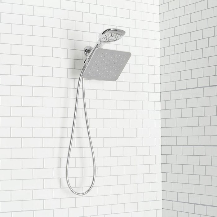 Massage Dual Shower Head – Salvage & Co Indy