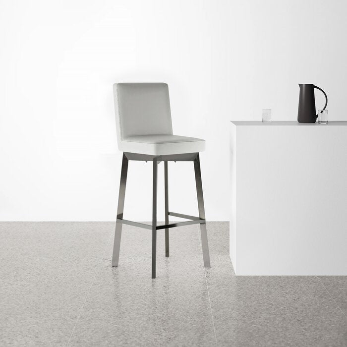 Moe's Home Ross Swivel Bar Stool (30" Seat Height) – Salvage & Co Indy