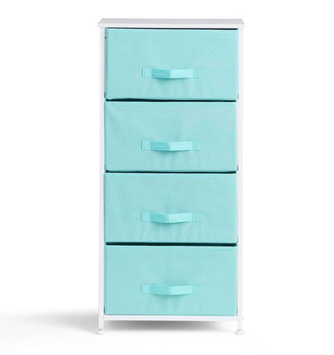 4 Drawer Fabric Storage Chest – Salvage & Co Indy