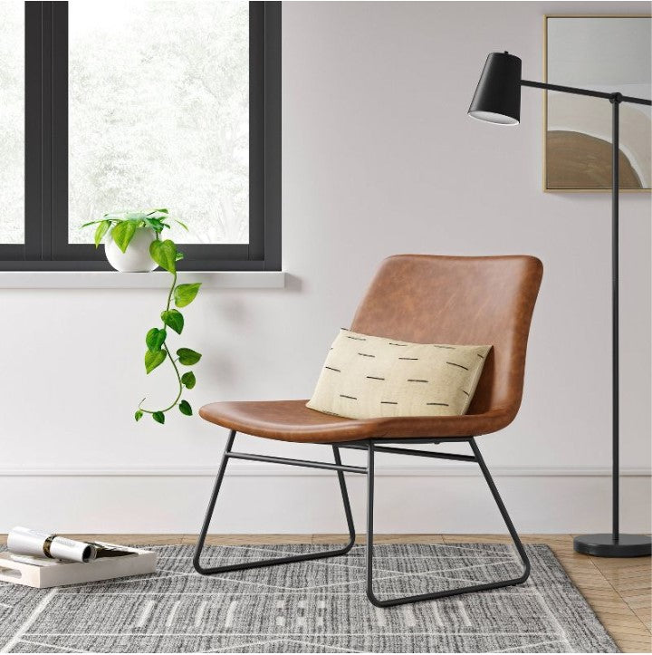 Bowden Accent Chair Caramel – Salvage & Co Indy