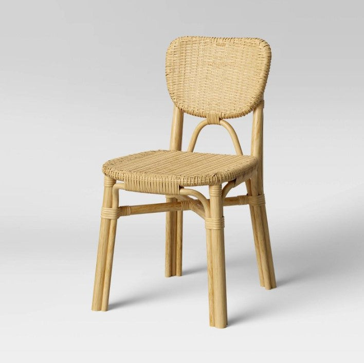 Canton Rattan and Woven Dining Chair – Salvage & Co Indy