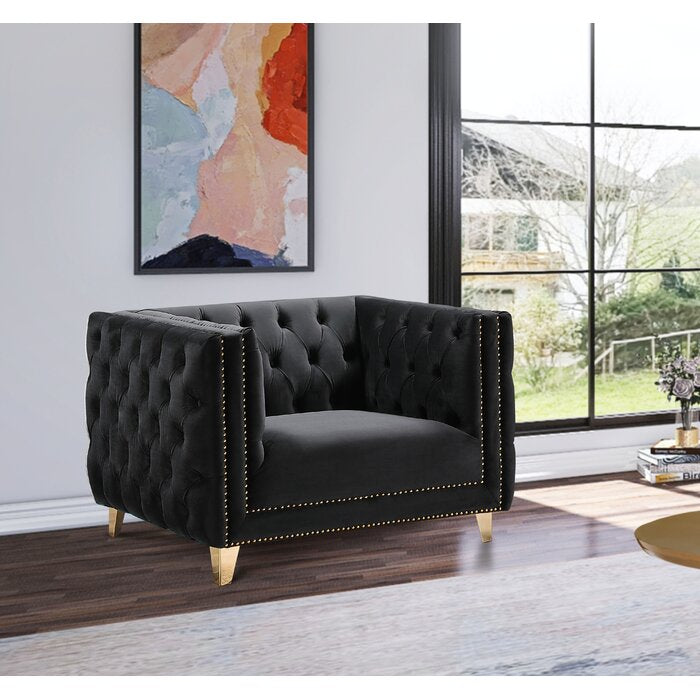 Sickels Upholstered Armchair – Salvage & Co Indy