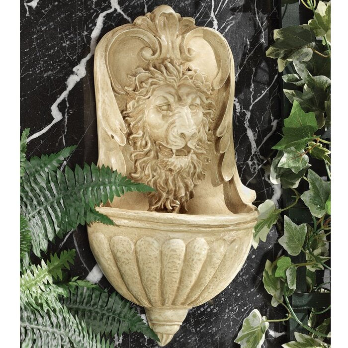 Gothic Stone Villa Marchetti Lion Wall Décor EJ865 – Salvage & Co Indy