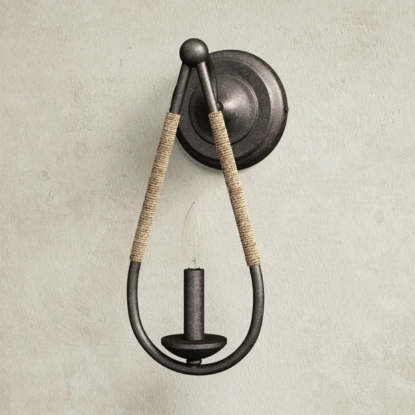 Wilmar 1 - Light Dimmable Bronze/Beige Candle Wall Light – Salvage & Co ...