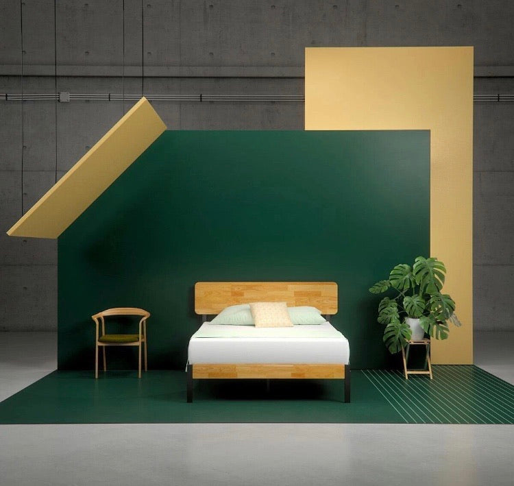 Queen Ursula Platform Bed Ursula Platform Bed CG753 – Salvage & Co Indy